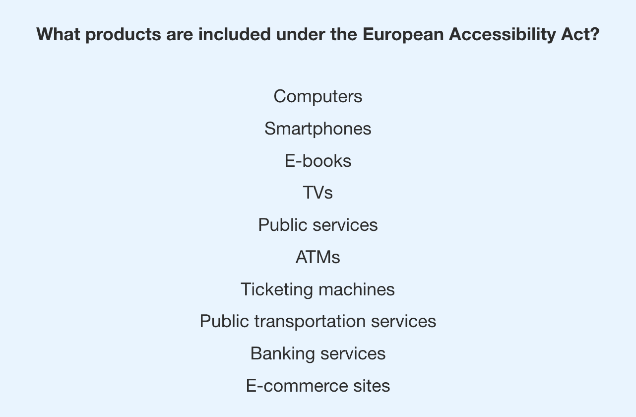 European Accessibility Act enforcement is coming. Here’s what you need ...