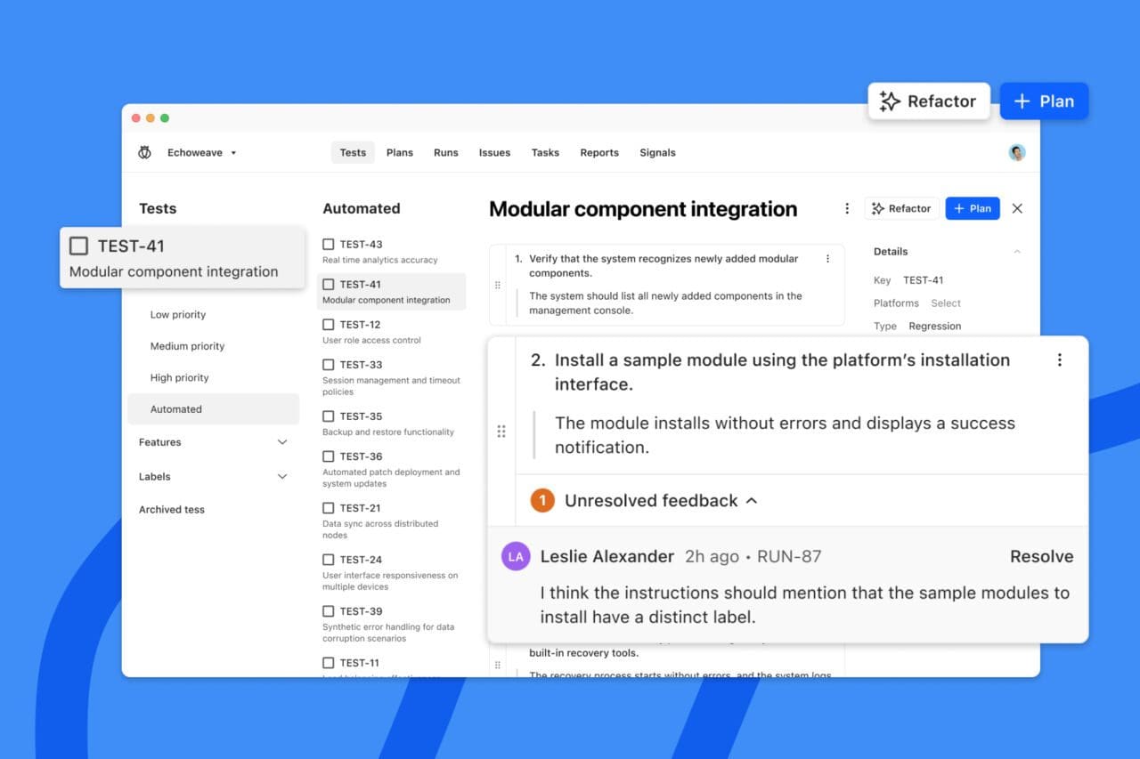 Testing Platform - Testlio